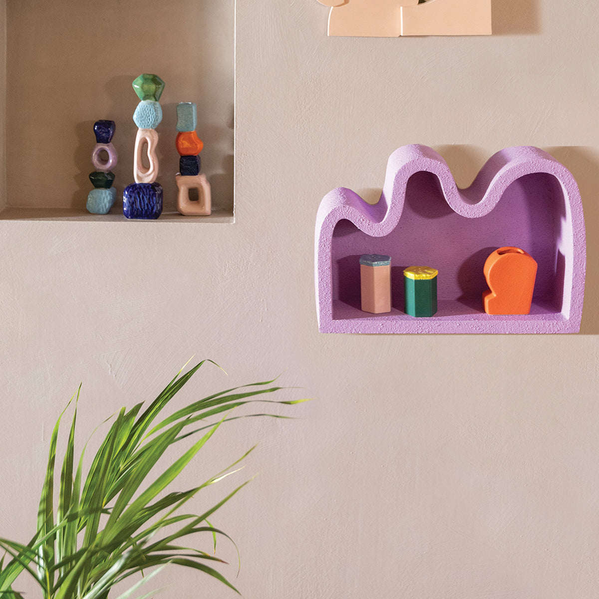 Wonky Lilac Shelf – Five And Dime